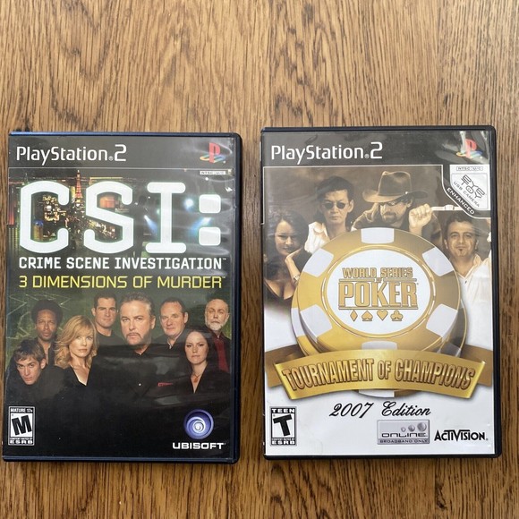 Sony | Video Games & Consoles | Playstation 2 Lot Bundle Csi3 ...
